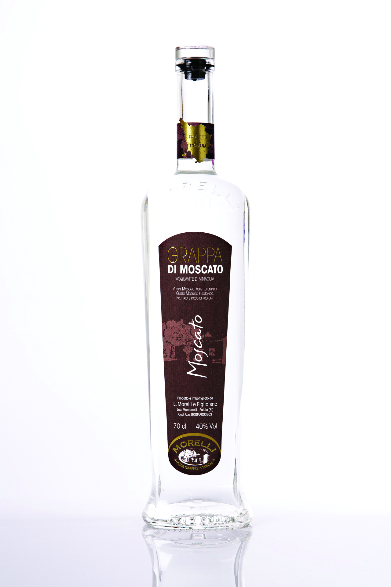Liquori Morelli - Grappa Moscato | AMAVINO - Der Weinhandel und mehr
