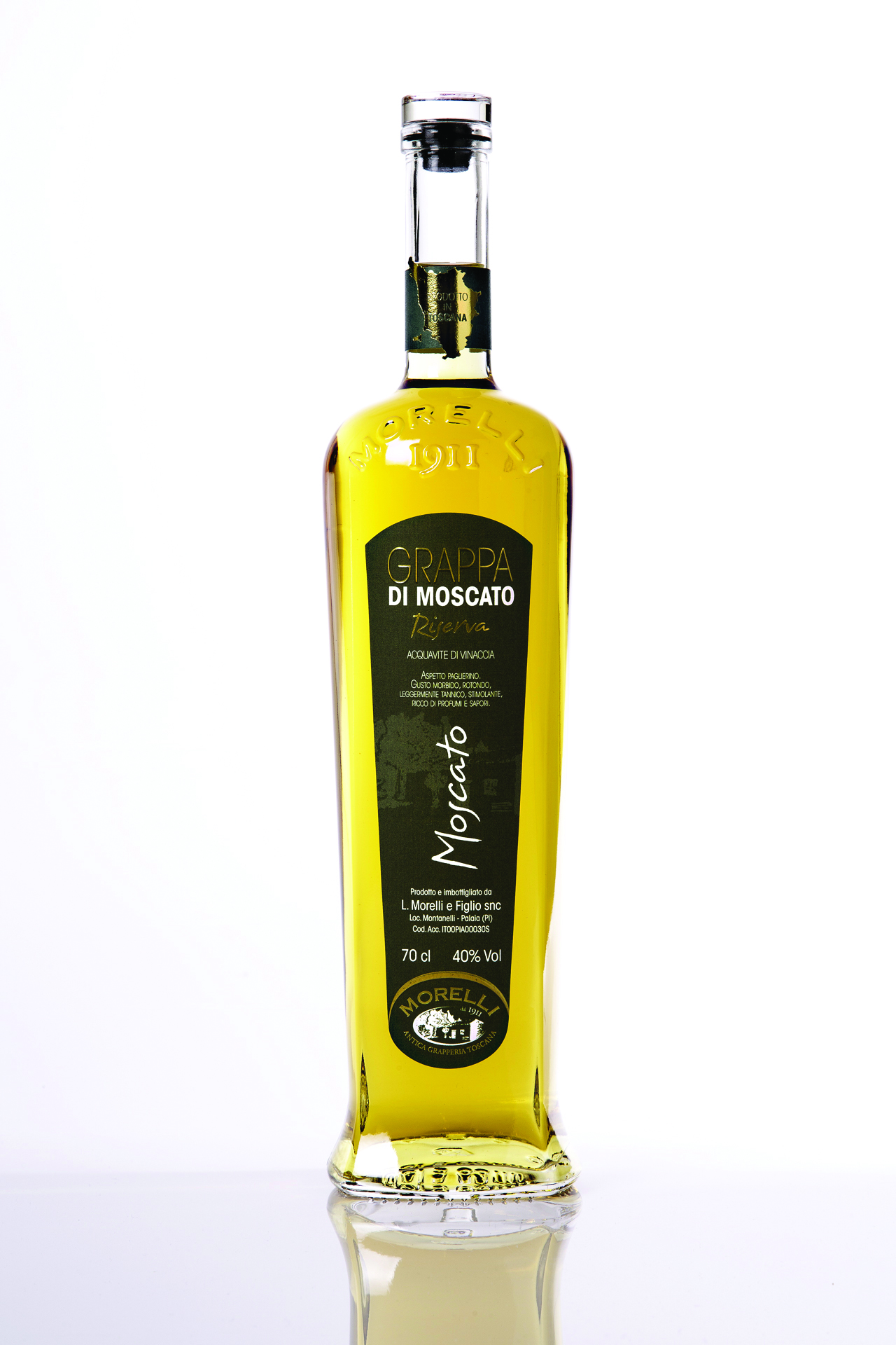 Liquori Morelli - Grappa Moscato Riserva | AMAVINO - Der Weinhandel und ...